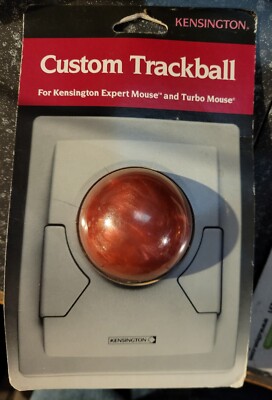 NEW NOS Kensington Custom Trackball Fits Expert & Turbo Mouse Red ...