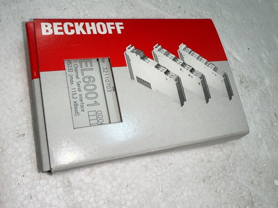 1Pcs BECKHOFF EL6001 NEW Welcome counteroffer | eBay