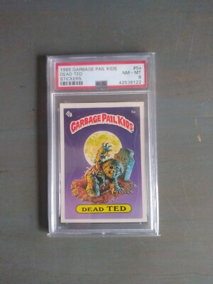GARBAGE PAIL KIDS 1985 1st Series #5a Dead TED - Award, Matte, OS1 ...