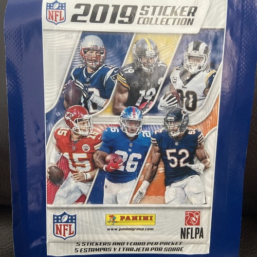 x50 Panini NFL 2019 Sticker Packs (50 Cards 250 Stickers) | eBay