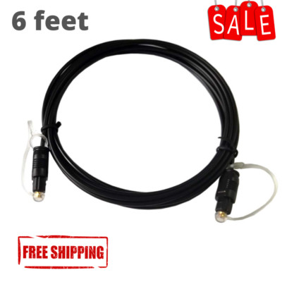 1.5M Digital Optical Audio Cable Samsung Vizio LG SONY Sound Bar TV PS4 ...