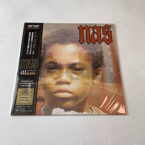 Nas Illmatic Clear Vinyl Japan Limited Vinyl LP HIP HOP Japanese Obi ...