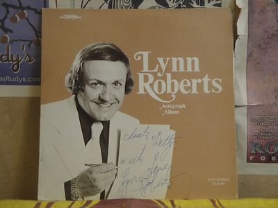 LYNN ROBERTS, AUTOGRAPH ALBUM - AUTOGRAPHED LP CLR 541 | eBay
