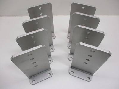Pontoon Boat Trailer Bunk Bolster L Brackets | 5" x 10" | Aluminum ...