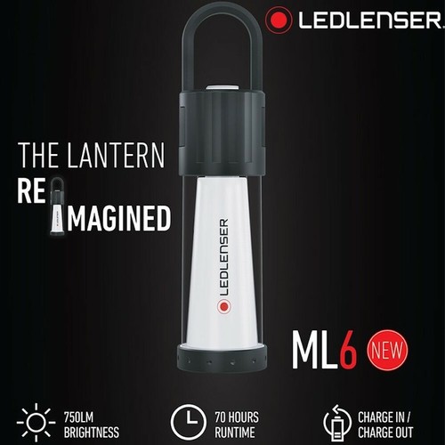 Led Lenser ML6 Rechargeable 750 Lumens Lantern 4058205011259 | eBay