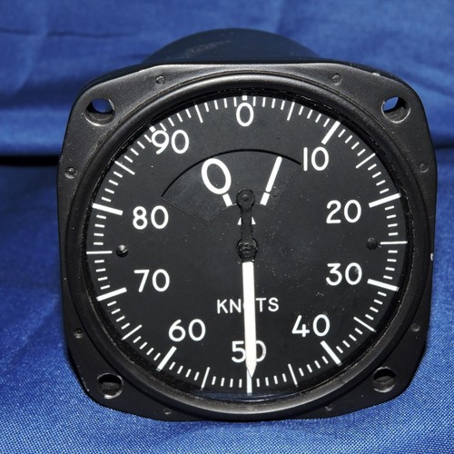 Airspeed Indicator, Sensitive, 700 Knots, Army Type F-1A, US Army Air ...