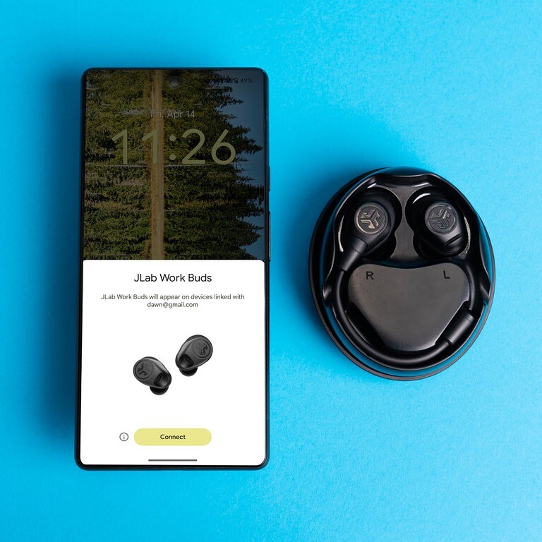JLab Work Buds True Wireless Bluetooth Earbuds, Boom Mic, For Work, In ...