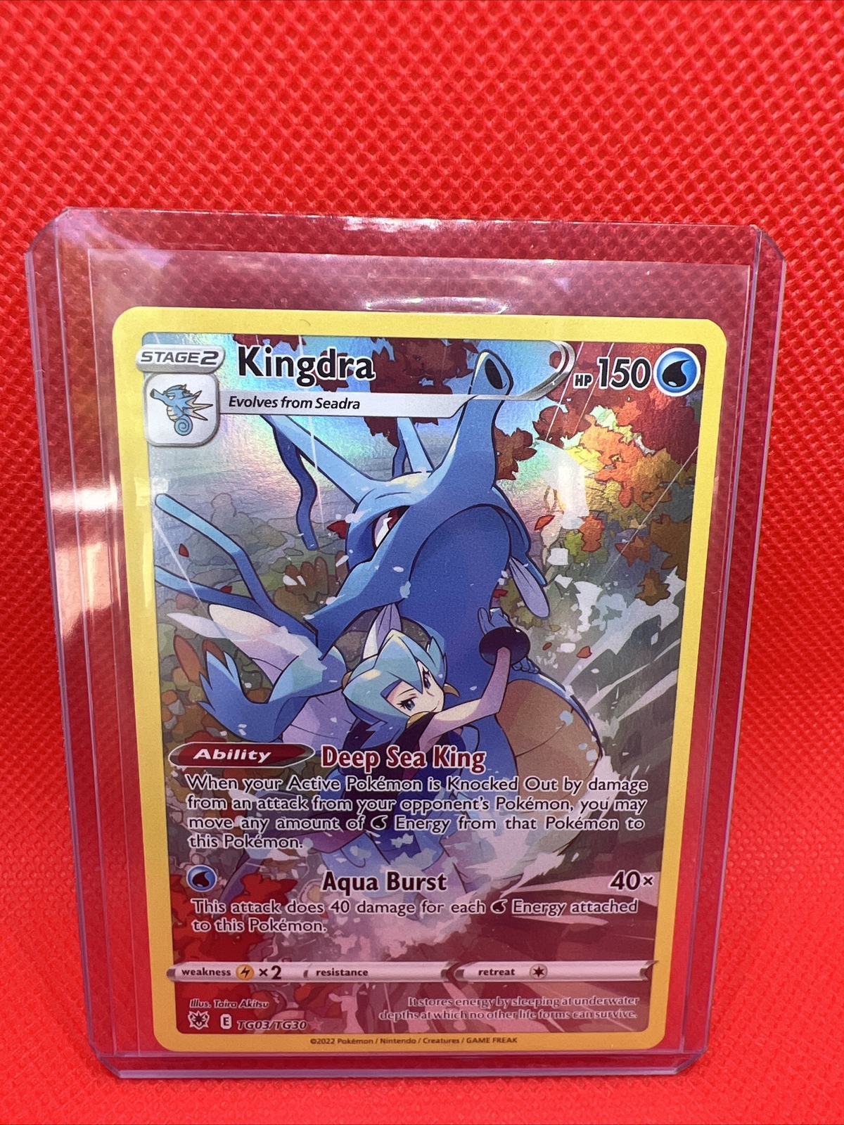 Pokemon TCG Kingdra TG03/TG30 Astral Radiance Trainer Gallery NM | eBay