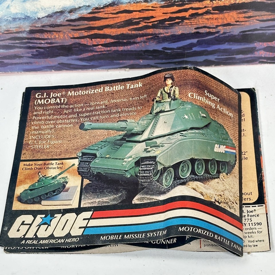 BOX ONLY Hovercraft Killer Whale GI Joe ARAH 1984 W.H.A.L.E | eBay