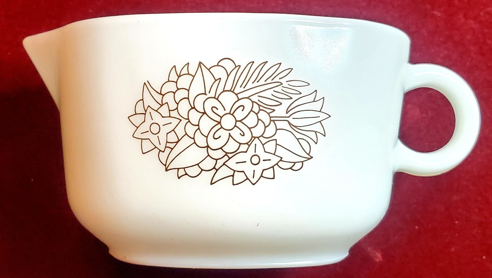 Vintage Pyrex #77-B Gravy Boat "Woodland Brown" | eBay