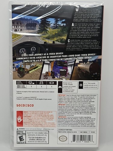 Truck Driver - Nintendo Switch Factory Sealed 852103006096| eBay