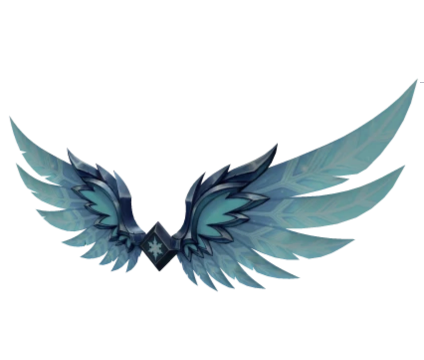 ROBLOX December 2025 Item Toy "Wings of Winter's Radiance"Code + Robux ...
