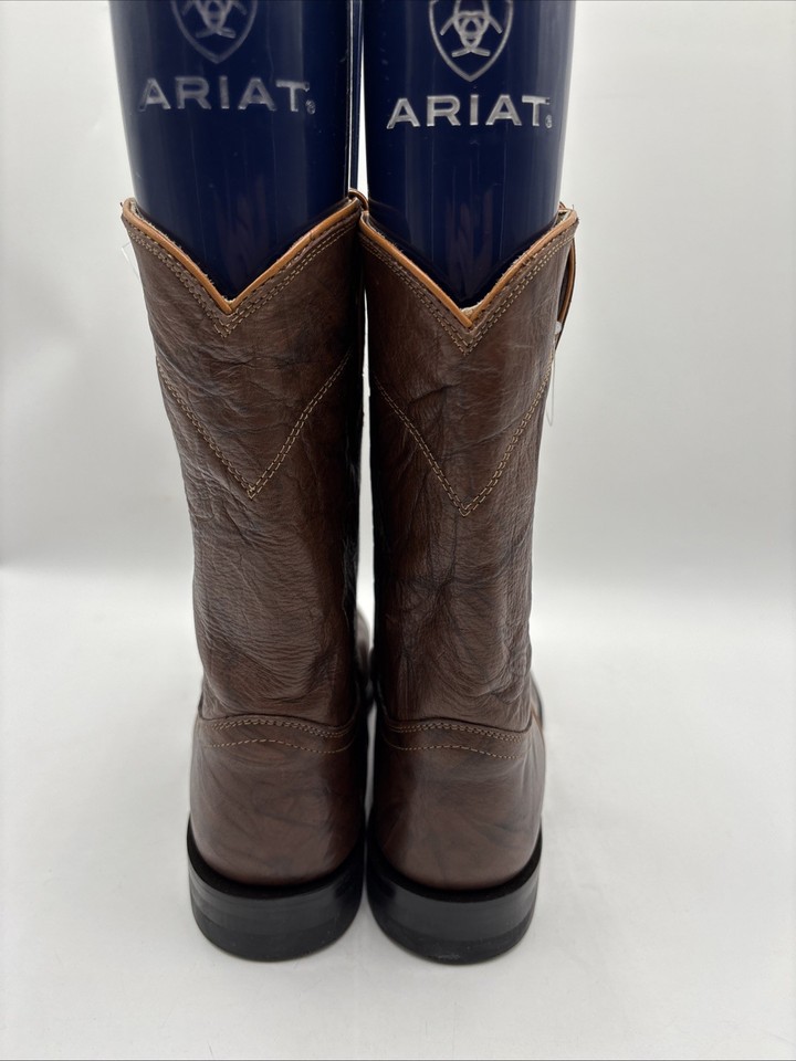 Justin Men's Basics Roper Western Boots Brown Size 10EE | eBay