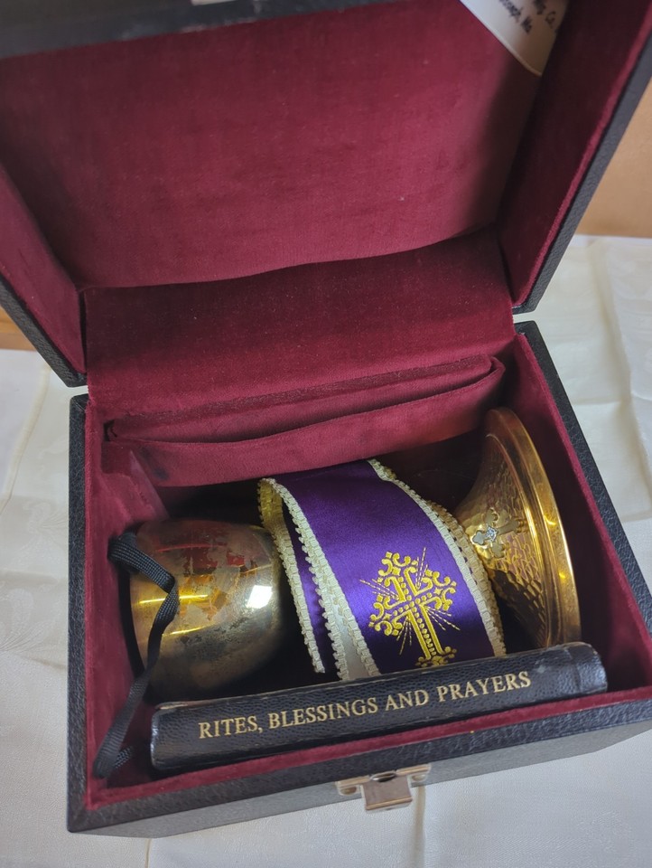 Used Chalice From The Catholic Church + Case | eBay