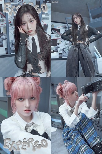 NMIXX [EXPERGO] 1st EP Album LIMITED Ver CD+POSTER+Photo Book+2 Card ...