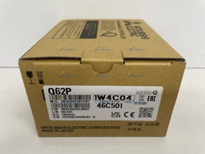 Q62P New Sealed Mitsubishi Power Supply PLC MODULE Q62P | eBay