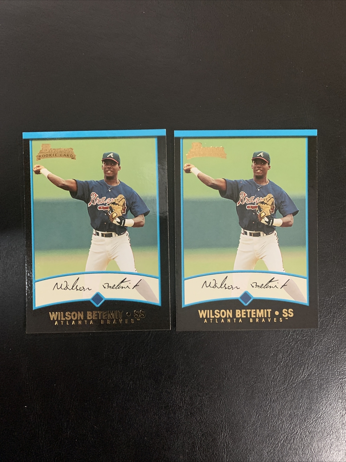 2001 Bowman Baseball #263 Wilson Betemit Rookie Card RC BRAVES Lot Of 2 ...
