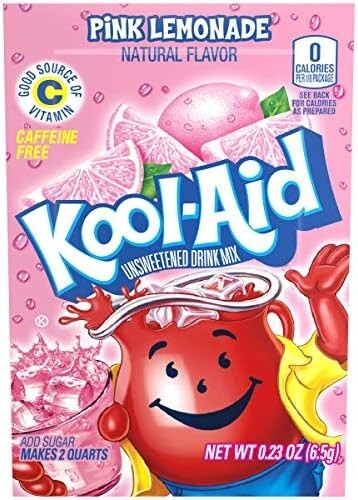 Kool-Aid Strawberry Lemonade Unsweetened Drink Mix 48 pack | eBay