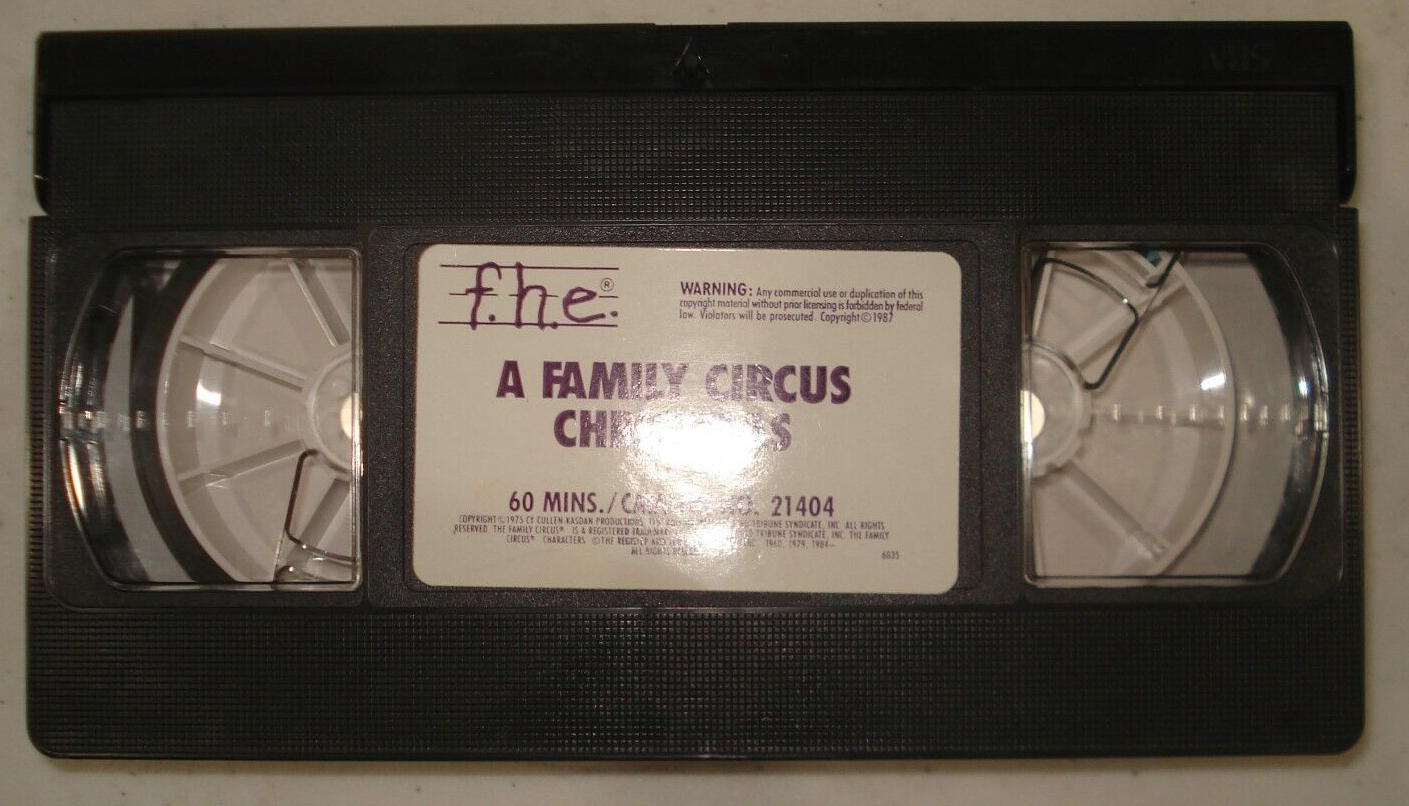A Family Circus Christmas (VHS, 1992) for sale online | eBay