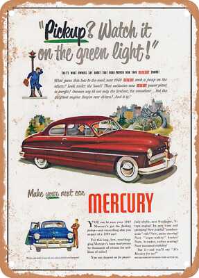 METAL SIGN - 1949 Mercury 6 Passenger Coupe Vintage Ad | eBay