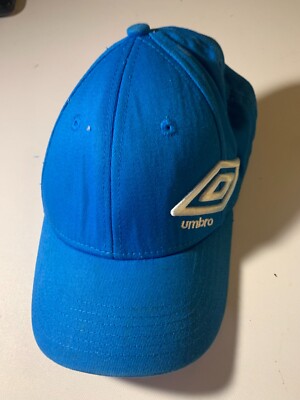 Umbro Hat Flex Fit Youth Blue White Pre-Owned HT8+42 | eBay