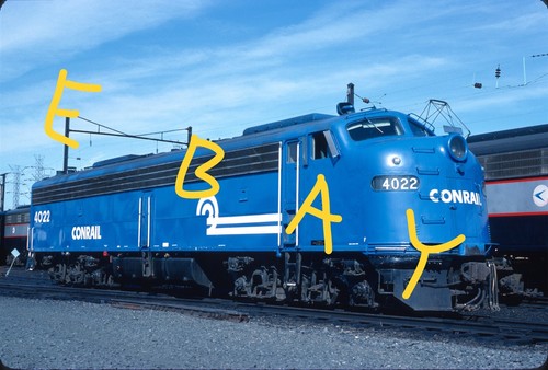 Conrail CR E8A #4022 ROSTER 1980 Original Kodachrome | eBay
