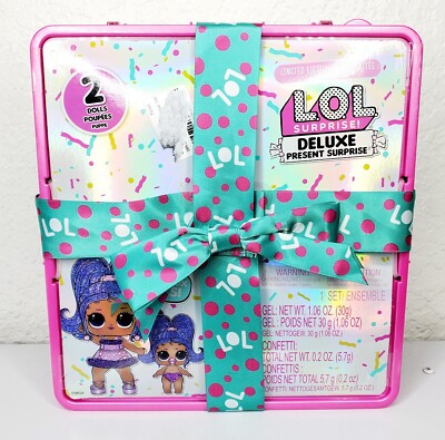 LOL Surprise Deluxe Present Surprise 2 Dolls Case New | eBay