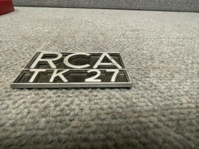 RCA TK-27 Camera EMBLEM Ref. #D | eBay