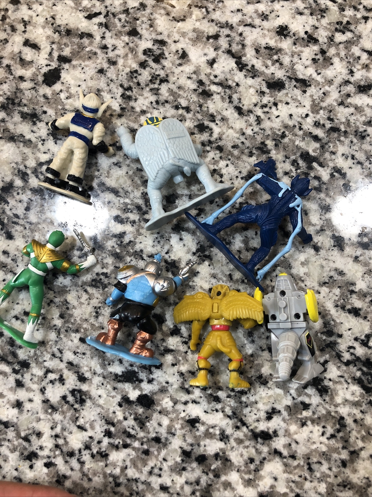 LOT of 8 1993 1994 Bandai Mighty Morphin Power Rangers PVC 3 ...
