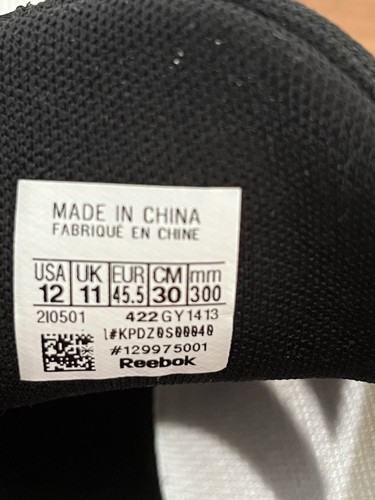 Reebok size 12 sneaker - Pre-Owned (Men's) | eBay