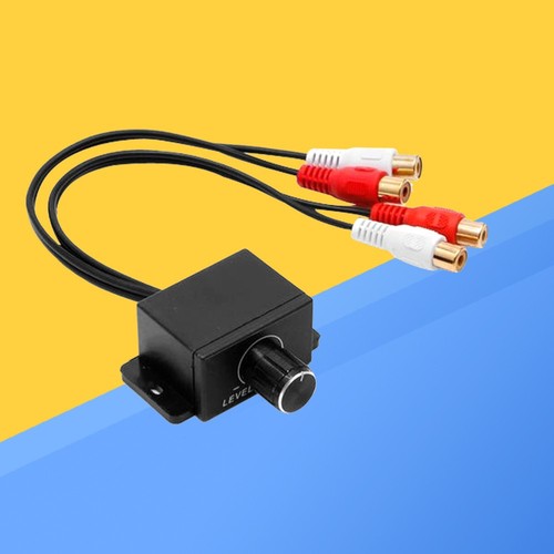 Car Audio Regulator Volume Control for Speakers Remote Level Controller ...