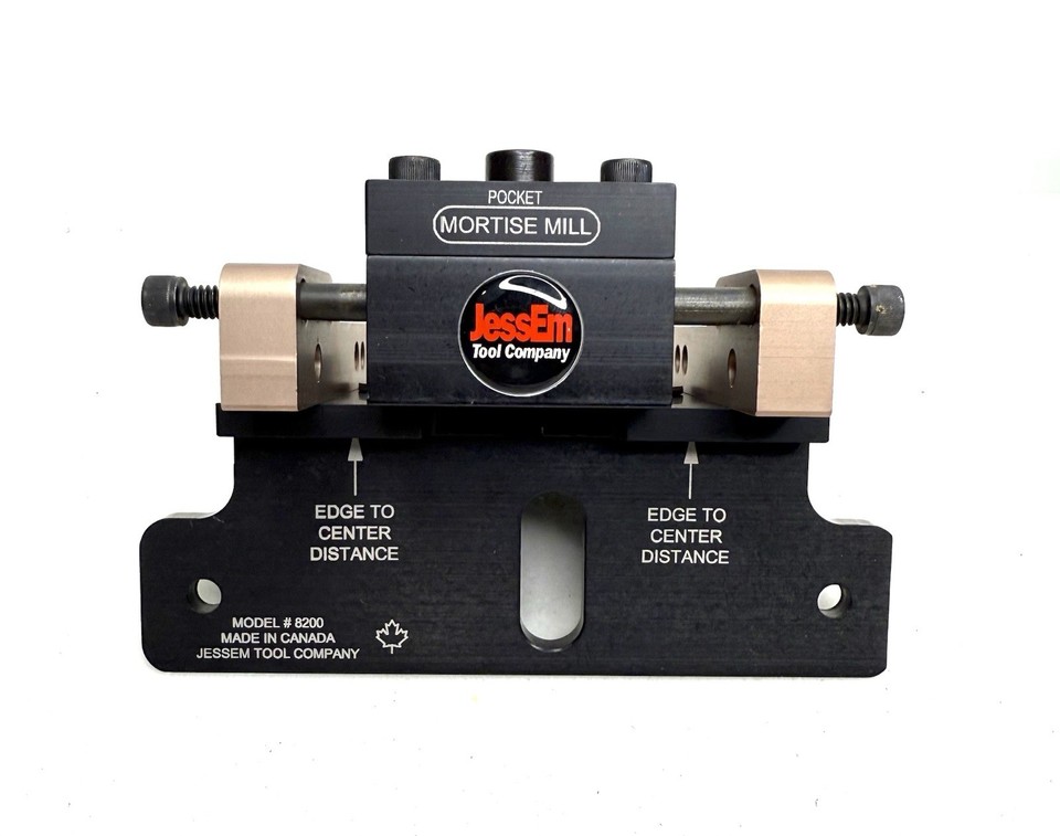 JessEm Pocket Mortise Mill II Loose Tennon Joinery Tool 08200 with ...