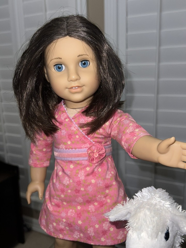 American Girl 18” Doll 2009 GOTY Chrissa Maxwell w/ Meet Dress Retired ...