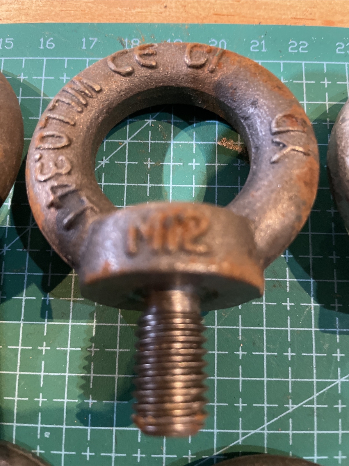 Crosby Forged Shouldered Machine Eye Bolt M12; Lot Of 7 | eBay