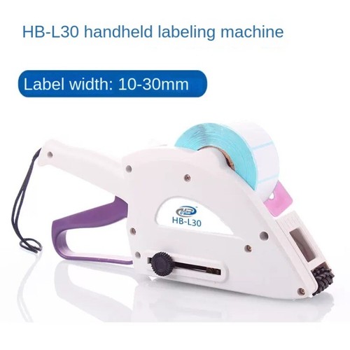 Handheld Manual Barcode Labelers Label Sticker Sticking Applicator 10 ...
