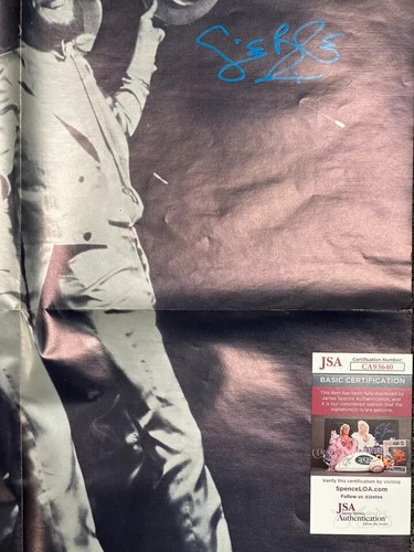 Autographed Eric Clapton Farewell Cream Poster hand signed by Ginger ...