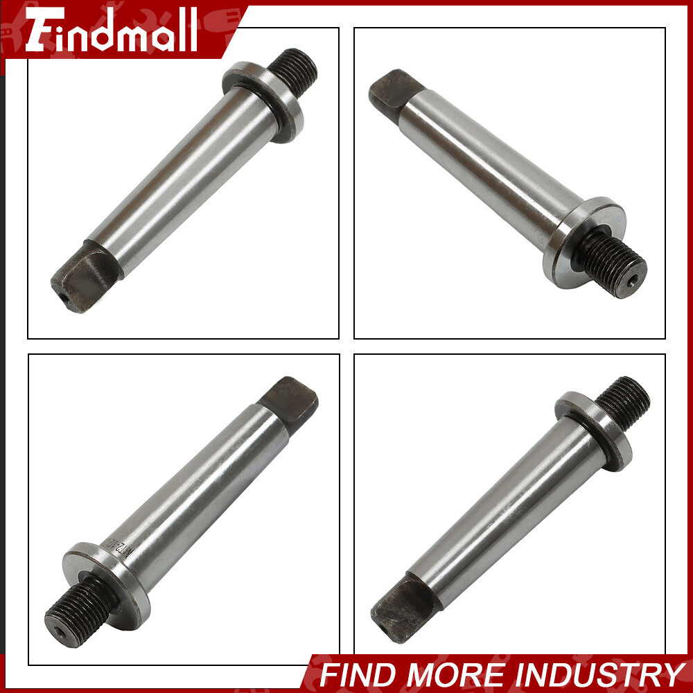 2MT Arbor Morse Taper MT2 Shank To 1/2"-20 Threaded Hardened Drill ...