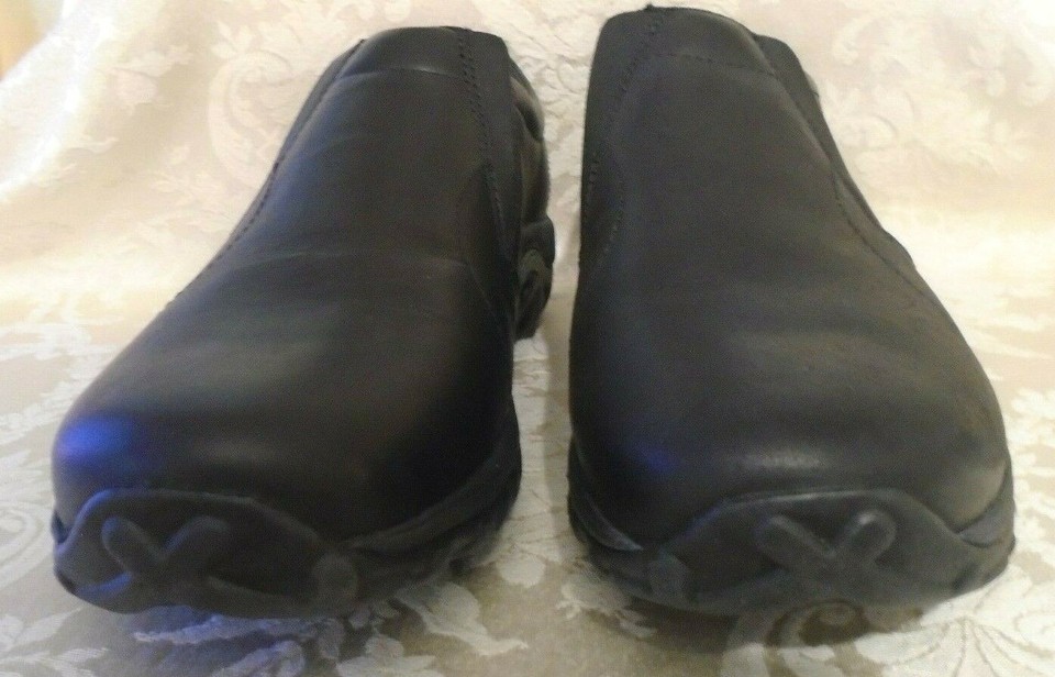 New Merrell #60889 Men's Size 7 M Encore Pro Black Leather Moc MSRP ...