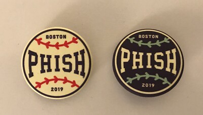 Phish button set boston fenway park 2019 concerts new | eBay