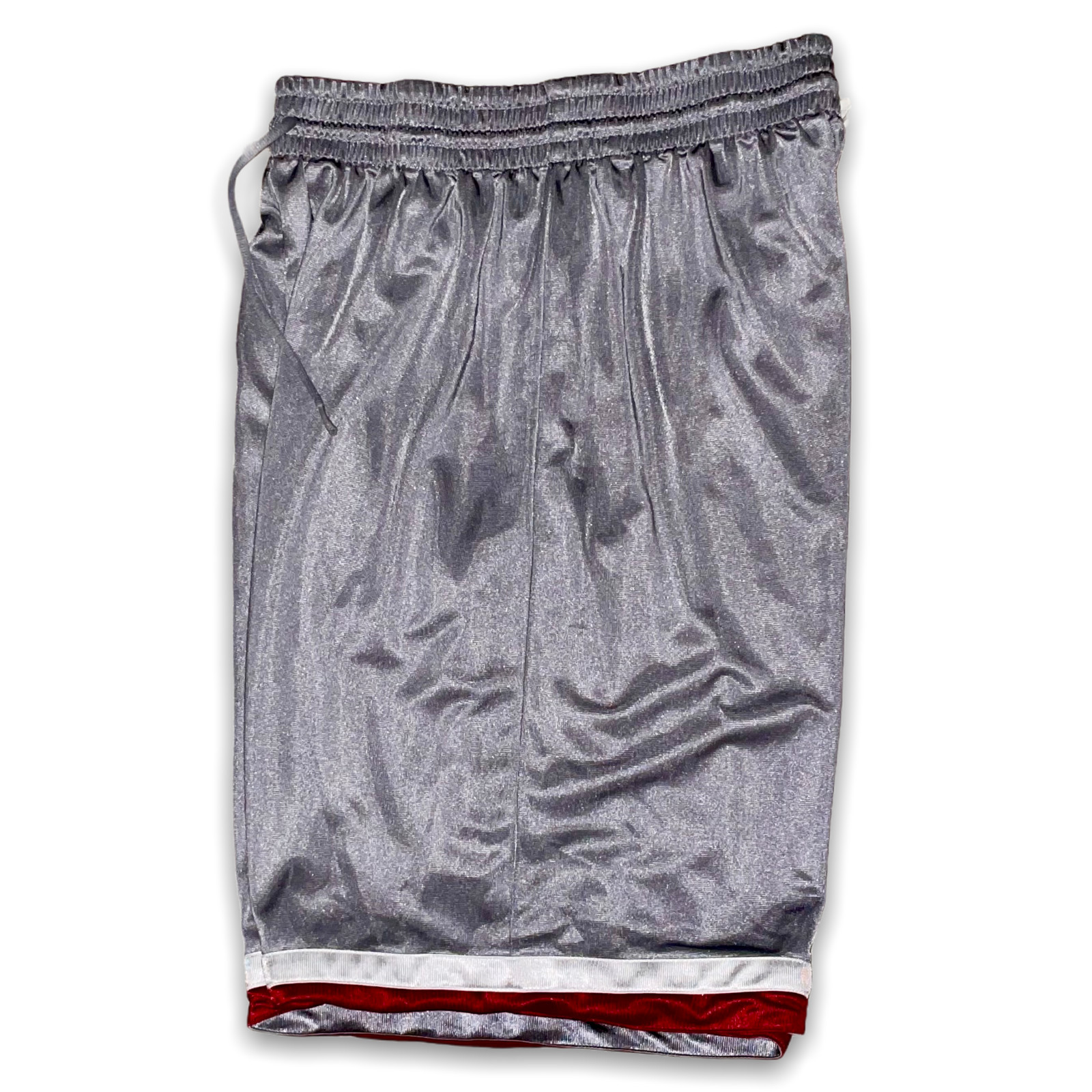 Tek Gear Dazzle Basketball Shorts Silky Shiny Silver… - Gem