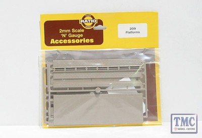 209 Ratio Platforms (230mm Long x 45mm Wide) N Gauge Plastic Kit | eBay UK