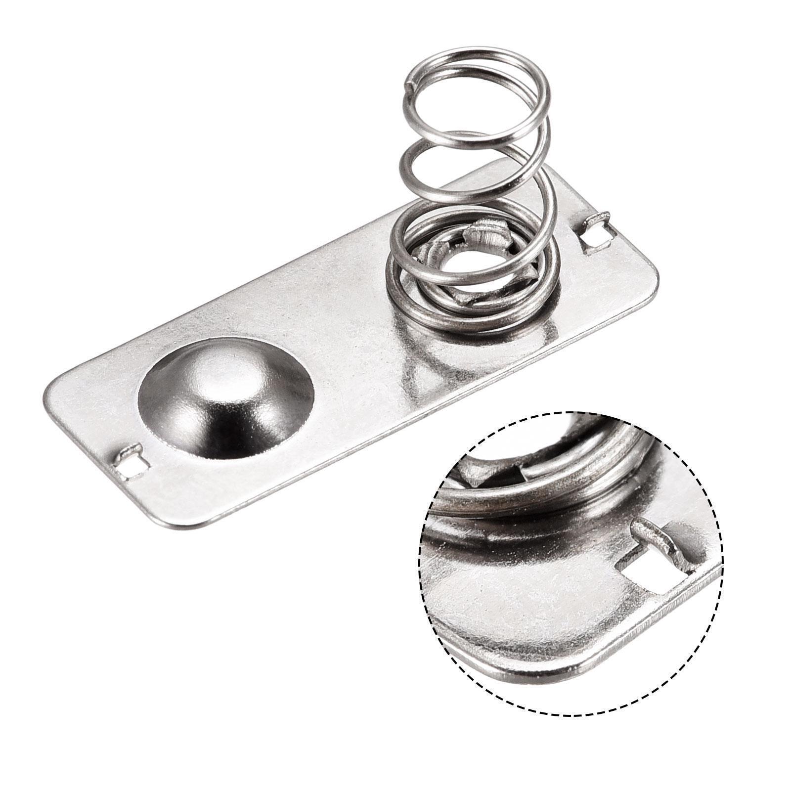 10pcs Battery Spring Plate AAA Contact Nickel Plated 21mm x 9mm for DIY ...