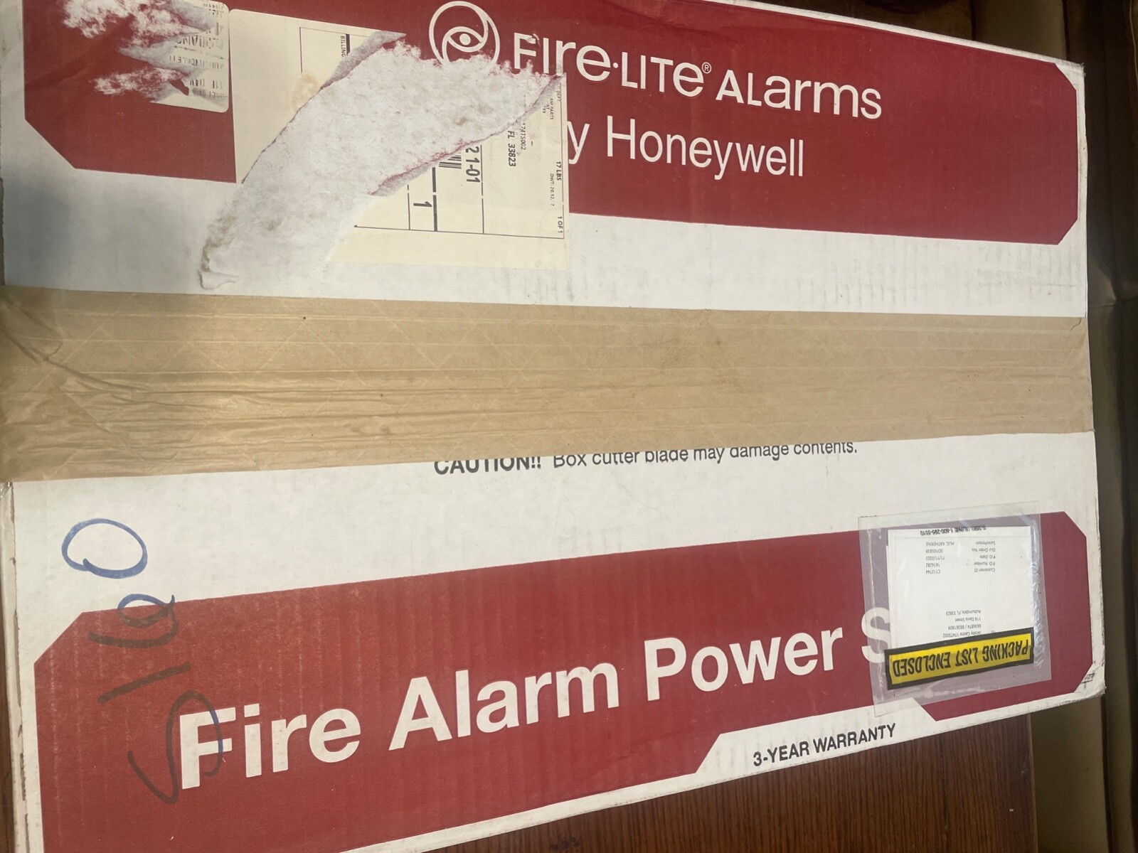 Fire-Lite FL-PS10 10 A 120VAC Remote Charger Power Supply - Red for ...