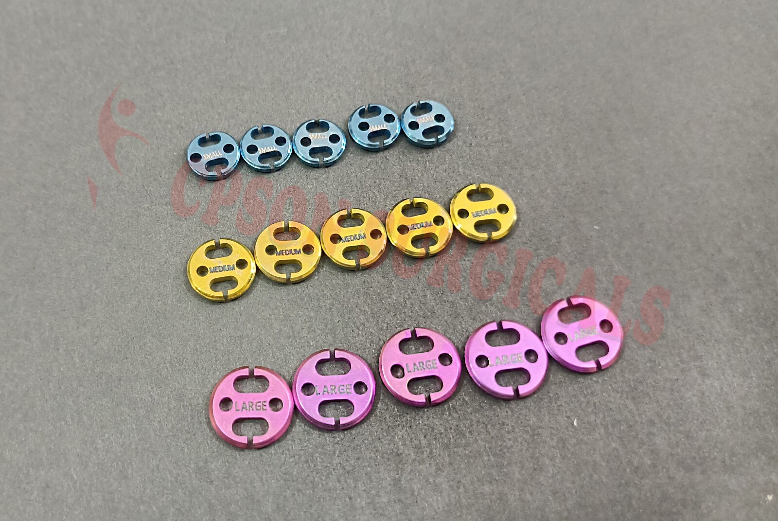 Titanium Endo Button (Lot of 5pcs)Veterinary Instrument | eBay