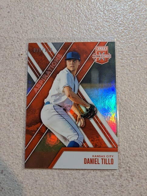 2017 Extra Edition ORANGE Aspirations #106 Daniel Tillo /100 ROYALS! | eBay