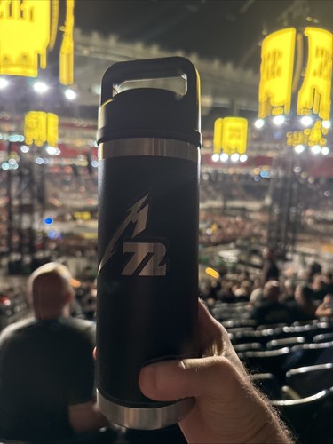 Metallica M72 Yeti Black Rambler 18oz Water Bottle | eBay