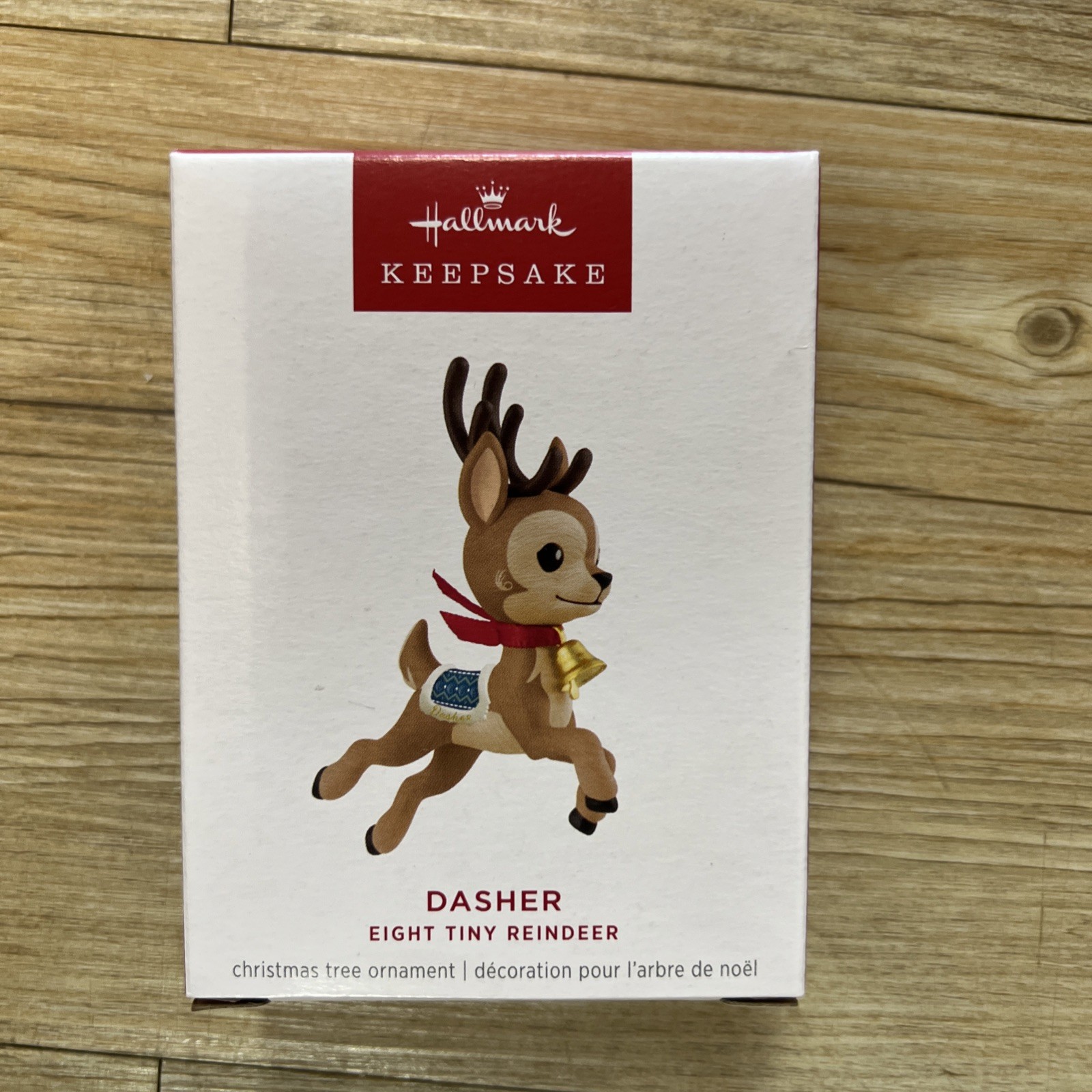 HALLMARK 2025 DASHER EIGHT TINY REINDEER FIRST IN SERIES ORNAMENT | eBay