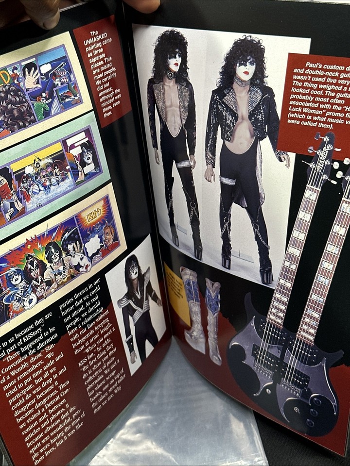 KISS Program Tour Book Tourbook 1995 Official Convention Vintage Kiss ...