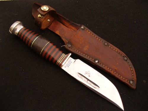 Vintage Case Tested XX #324 Hunter Fixed Blade Knife Bradford PA Used ...