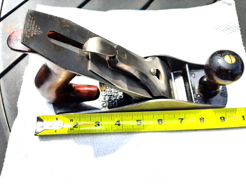 BEAUTIFUL VINTAGE BAILEY No. 4 PLANE TRIPLE PATENT DATES 1902 and 1910 ...